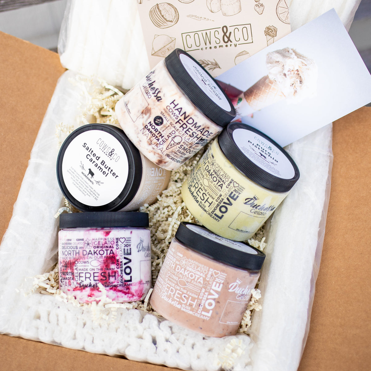 10 Pint Gelato Shipping Box | Cows and Co Creamery